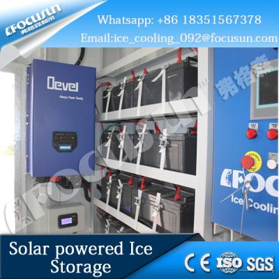 China Behoorlijke en draagbare ijsopslag met Foucusun zonnecontainer Andere capaciteit Te koop