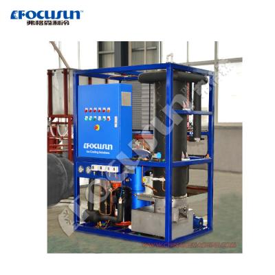 Cina Macchina per la fabbricazione di tubi di ghiaccio da 5 tonnellate con compressore Refcomp e video di ispezione in uscita in vendita