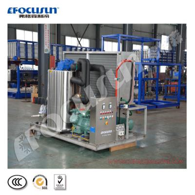 Cina Capacità di stoccaggio del ghiaccio Focusun Altre macchine per la fabbricazione di ghiaccio in fiocco da 5 tonnellate per la conservazione fresca in vendita