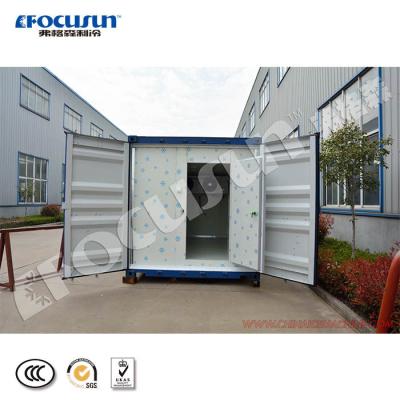 Cina 20GP/40HQ Containerized Mobile Solar Powered Cold Room con spessore del pannello da 100 mm a 200 mm in vendita