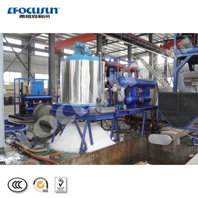 Cina Acqua raffreddamento frutti di mare raffreddamento dell'acqua di mare macchinario per la produzione di ghiaccio a fiocchi in ambienti difficili in vendita