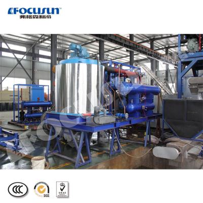 Cina Acqua raffreddamento frutti di mare raffreddamento dell'acqua di mare macchinario per la produzione di ghiaccio a fiocchi in ambienti difficili in vendita