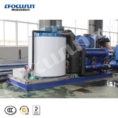 中国 競争力のある価格で漁業と水産物のための3トンの海水フラーク氷機 販売のため