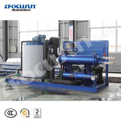 中国 競争力のある価格で漁業と水産物のための3トンの海水フラーク氷機 販売のため