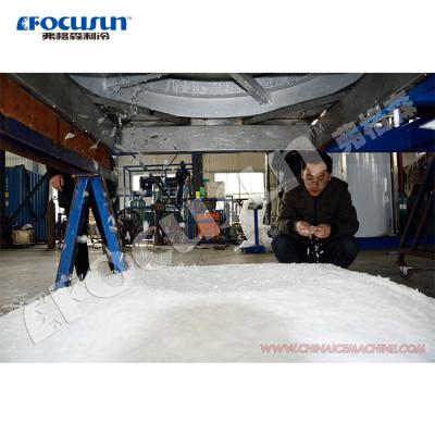 中国 FOCUSUN 20トン フレイク氷を作る機械 15000kgの大きな氷貯蔵容量 販売のため