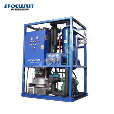 Cina 3 tonnellate/giorno per negozi di convenienza e dimensioni di ghiaccio D21/28/34mm in vendita