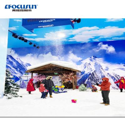 Cina Ghiaccio Mondo della Neve Costruzione soffitto Neve che cade Macchine in acciaio inossidabile R448 refrigerante in vendita