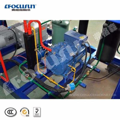 Cina Il compressore di Bitzer porta al massimo le prestazioni del refrigeratore a vuoto per ortaggi Focusun in vendita