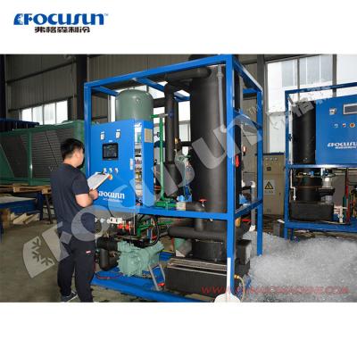 Cina Macchina automatica per la fabbricazione di tubi di ghiaccio per la vendita nelle Filippine 2000 kg di produzione giornaliera in vendita