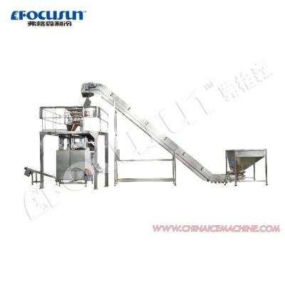 Cina 1kg 2kg 5kg tubi di ghiaccio macchina di imballaggio automatico con funzionamento e prestazioni stabili in vendita