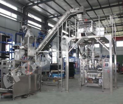 Cina 1kg 2kg 5kg tubi di ghiaccio macchina di imballaggio automatico con funzionamento e prestazioni stabili in vendita