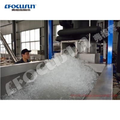Cina 1-20 tonnellate/giorno Macchine per ghiaccio per tubi industriali Risparmio energetico Consumo di energia elettrica Bene in vendita