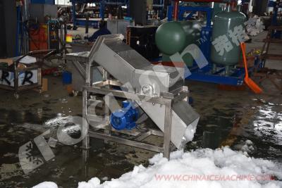 Cina Eficienza di frantumazione del ghiaccio con Focusun Ice Crusher Machine Alimentato da un motore 220V / 3P / 60HZ in vendita