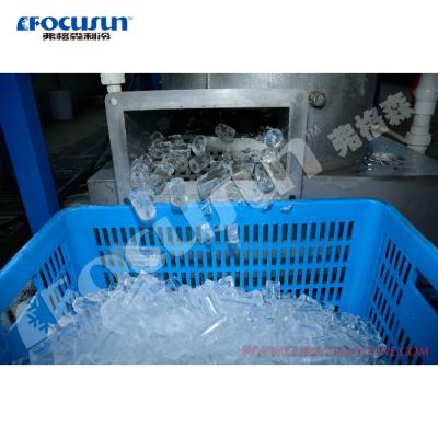 Cina R22 Frigorifero 6 tonnellate di pesante impiego industriale tubo di ghiaccio Maker Machine per negozi di alimenti in vendita