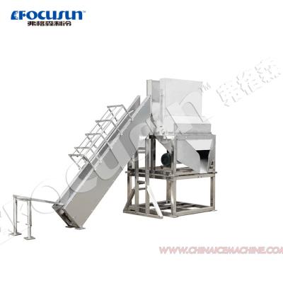 Cina Macchina di frantumazione del ghiaccio con capacità di stoccaggio di 100 kg di ghiaccio e 1,5 anni di servizio post-vendita in vendita