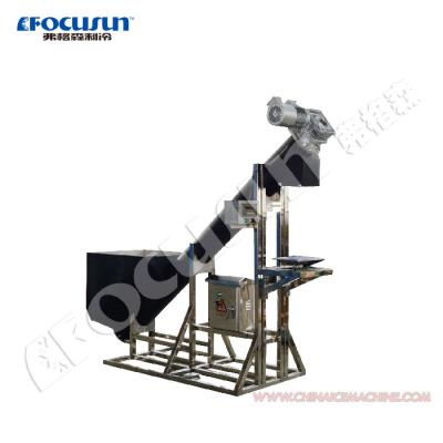 Cina Macchina semiautomatica per imballaggio di ghiaccio a 1000 kg/h Velocità per imballaggio rapido e semplice in vendita