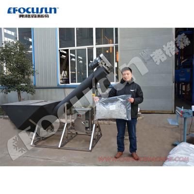 China Energie- en mijnbouwindustrie semi-automatische ijsverpakker voor commerciële plastic verpakkingen Te koop