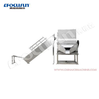 China Verbranding Functie Commerciële blok ijsbreker Maker 100 kg/min Te koop