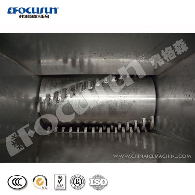 Cina 2019 Focusun Silver Voltage 380v / 3p / 50hz trituratore di ghiaccio per blocchi di ghiaccio in vendita