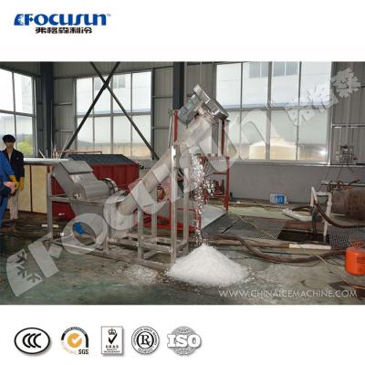 Cina 2019 Focusun Silver Voltage 380v / 3p / 50hz trituratore di ghiaccio per blocchi di ghiaccio in vendita
