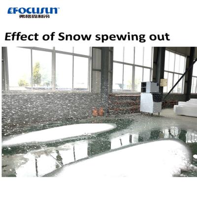 Cina 4500kg Blizzard Neve Blower Machine Perfetto per Snow Park e dimensioni realistiche del ghiaccio in vendita