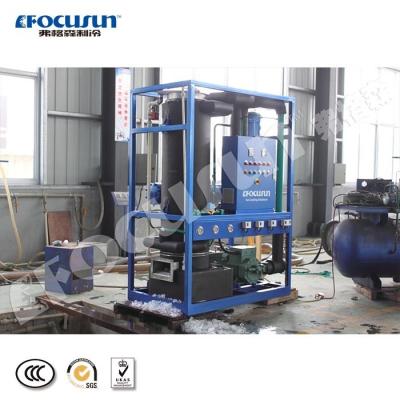 Cina Impianto commerciale di produzione di ghiaccio a tubo con raffreddamento ad acqua e compressore Bitzer di Focusun in vendita