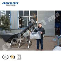 China PLC Core Components Semi-Automatic Ice Packing Machine for Plastic Packaging Material for sale