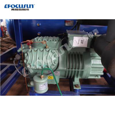 Cina Macchine per il ghiaccio a tubo da 15 tonnellate con serbatoio a vite e macchine semiautomatiche per imballare il ghiaccio in vendita