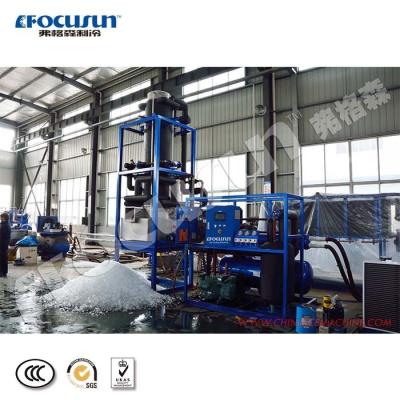 China Volledig automatische PLC-besturingsbuis ijsmachine roestvrij staal 304 Te koop