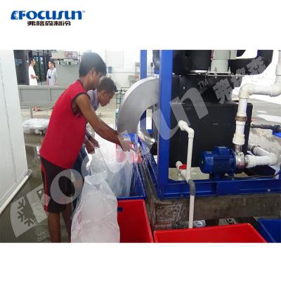China Moderno Design 10Ton/24hrs Máquina de gelo de tubo de cristal para bebidas em tamanho industrial à venda