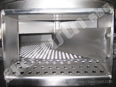 China Pintura Azul NICE Máquina de Fabricação de Gelo de Tubos Compacto à venda