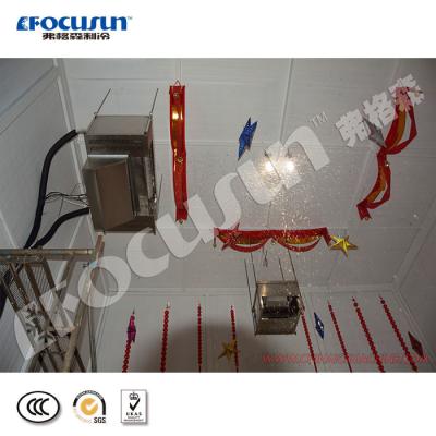 Cina Capacità di immagazzinamento di ghiaccio di 1000 kg Disegno della macchina per la fabbricazione della neve artificiale in vendita