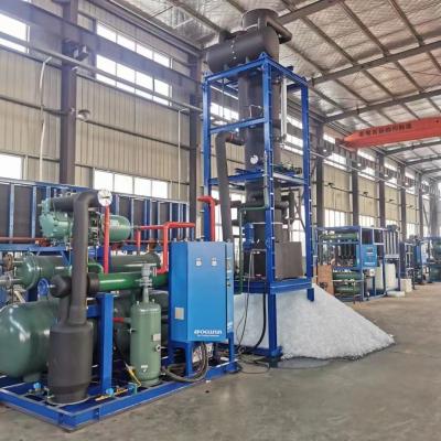 中国 15T 工業用チューブ氷機 人間の消費と最高の性能のために 販売のため