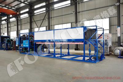 Cina Applicazioni commerciali Macchina per la fabbricazione del ghiaccio a blocco di raffreddamento diretto 15T di Focusun in vendita