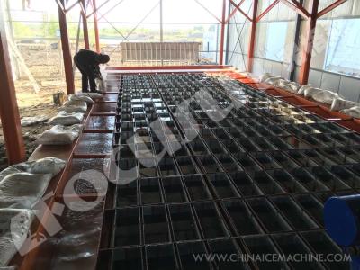 Cina 2024 FOCUSUN 30T Blocco di ghiaccio a sistema di salamoia per la conservazione del ghiaccio fresco e altri depositi in vendita