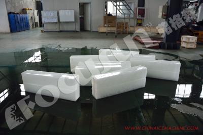 Cina Macchina per la produzione di ghiaccio a blocco di raffreddamento diretto a motore da 10 T per la produzione di ghiaccio pesante in vendita