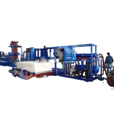 Cina Macchina industriale per la produzione di ghiaccio a blocchi da 30 t con velocità di congelamento elevata e funzionamento stabile in vendita