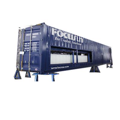 China 960 kg ijsmachine met PLC touchscreen-besturingssysteem Te koop