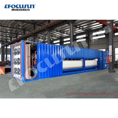 China 960 kg ijsmachine met PLC touchscreen-besturingssysteem Te koop