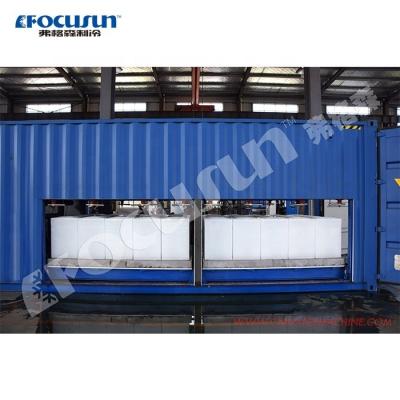 China Bitzer Compressor Máquina de fabricação de gelo industrial para produção de gelo fácil e em recipientes à venda
