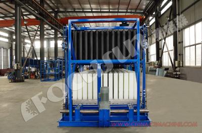 Cina Bitzer Compressor 2024 Focusun 15T Block Ice Machine per la produzione di ghiaccio su larga scala in vendita