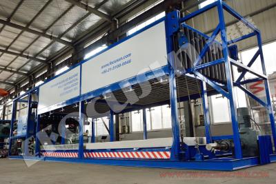 Cina Bitzer Compressor Focusun 15T Containerized Block Ice Machine con sistema di controllo automatico in vendita