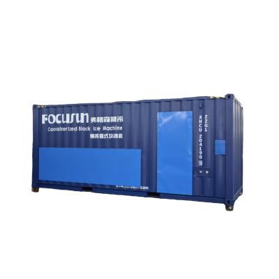 Cina Tecnologia più recente Macchina per ghiaccio a blocco di raffreddamento diretto da 10 tonnellate con compressore Bitzer in vendita
