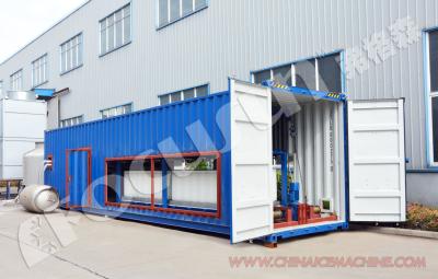 China Tecnologia mais recente Máquina de gelo de blocos de arrefecimento directo de 10 toneladas com compressor Bitzer à venda