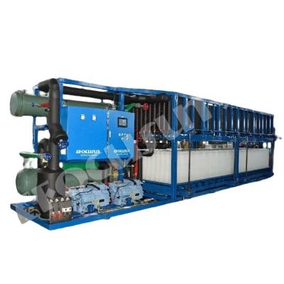 中国 2896kg 作業重量 20t 海産物販売業者向け工業用氷ブロック機 販売のため