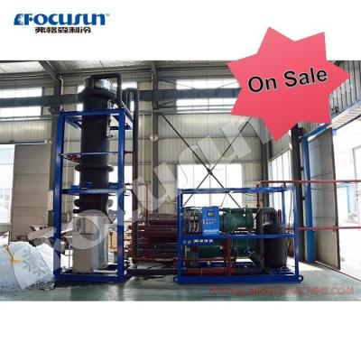 Cina Focusun 1T 2T 5T 10T 15T 20T 25T 30T Macchina automatica per la fabbricazione di ghiaccio per tubi industriali in vendita