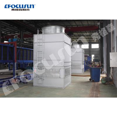 China Aanpasbare 30 ton rechtstreekse verdamping systeem blok ijsmachines voor industriële Te koop