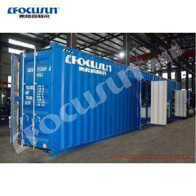 Cina All-in-one Focusun Cold Room 5 tonnellate/giorno Blocco di gelato per l'industria mineraria energetica in vendita