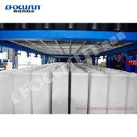 China 10 tons per day Containerized direct cooling Block ice makers with Bitzer compressor for sale