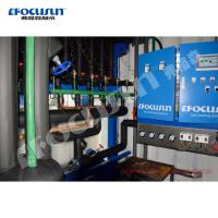 China 10 tons per day Containerized direct cooling Block ice makers with Bitzer compressor for sale